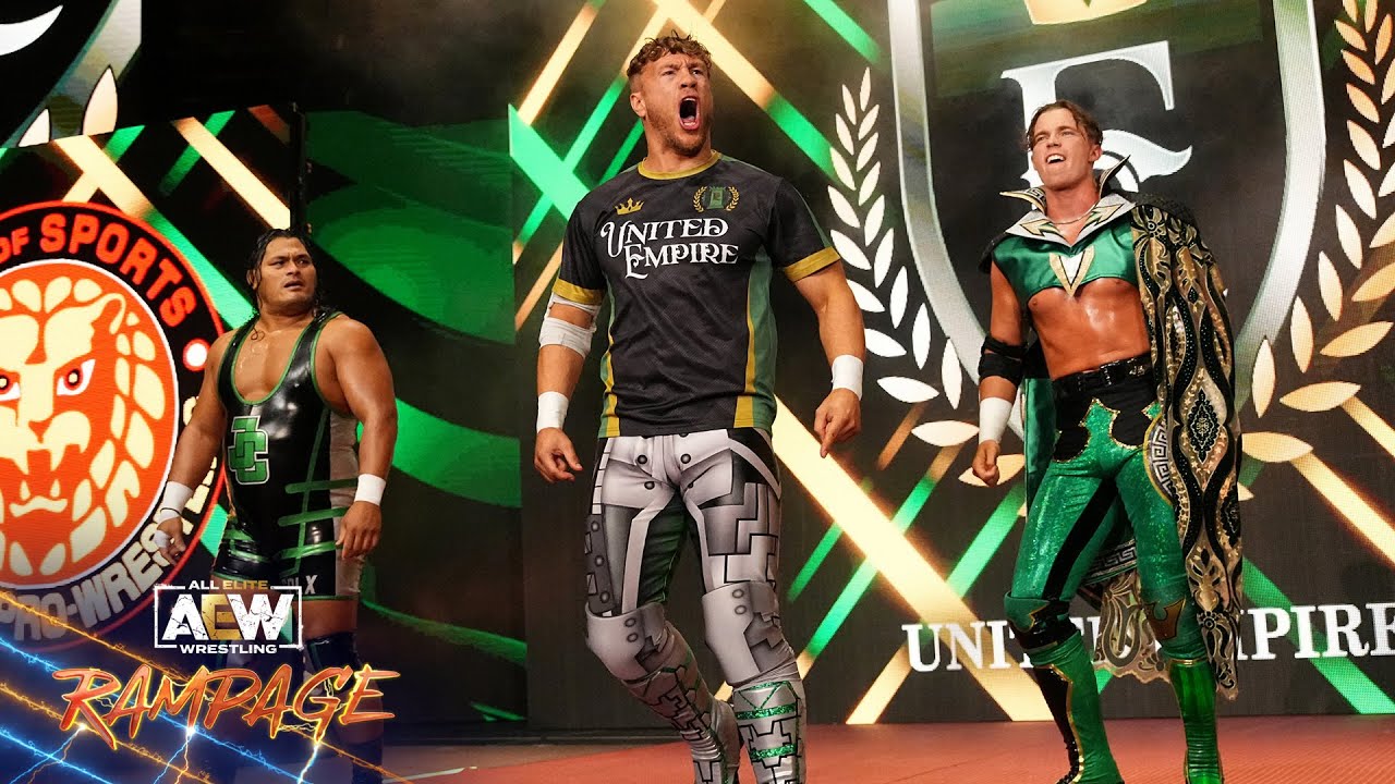 EXCLUSIVE! CHAOS vs. United Empire & Swerve Strickland entrances | 6/23 ...