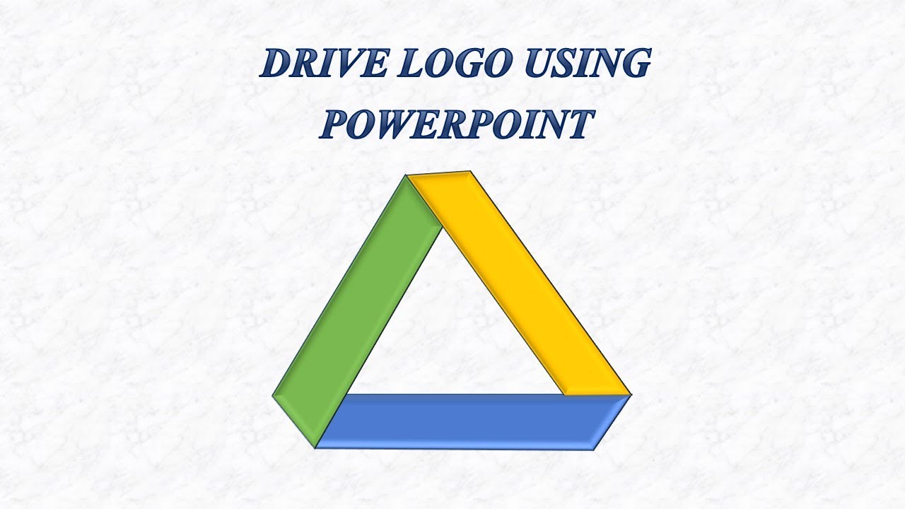 Tutorial to create Drive logo using PowerPoint - YouTube