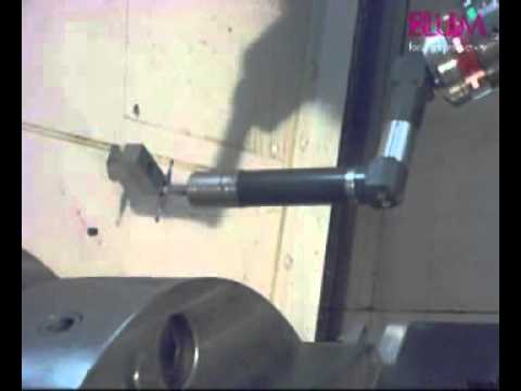 Blum Touch Probe TC53 10 Calibration & Measurement - YouTube