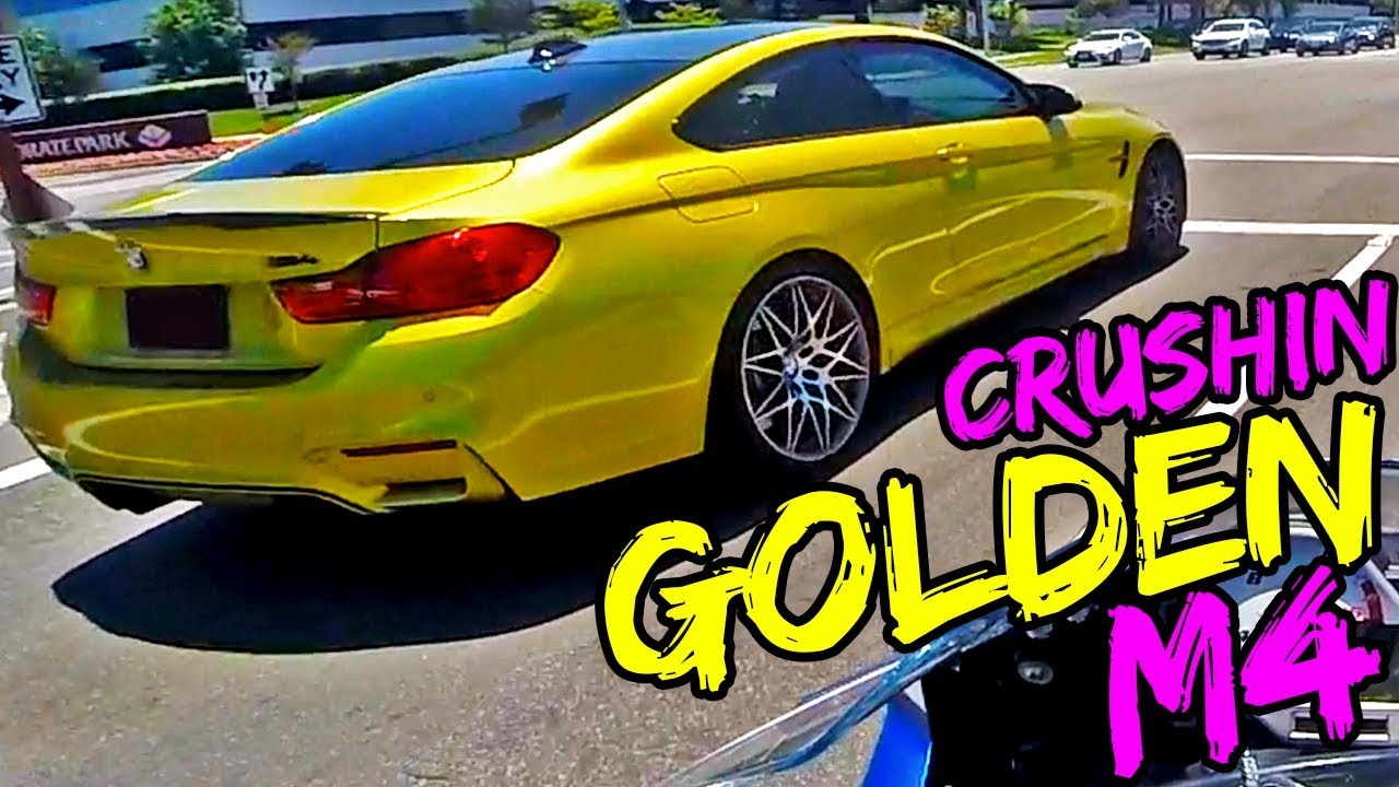 S1000RR PULLING ON BMW M4 + FIRST RIDE UNLEASHED!! - YouTube