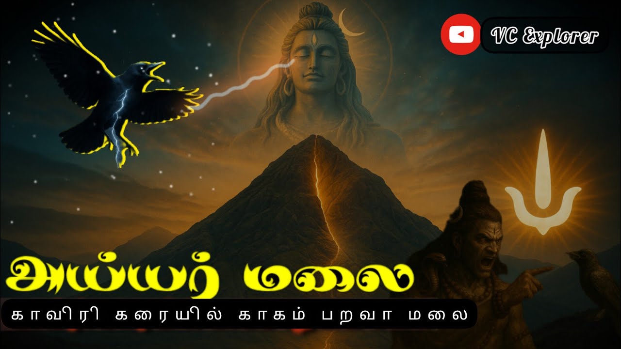 ⚜️காவிரி🌊கரையில் || காகம் பறவா மலை🗻 இரத்தினகிரீஸ்வரர் || அய்யர் மலை🗻# ...