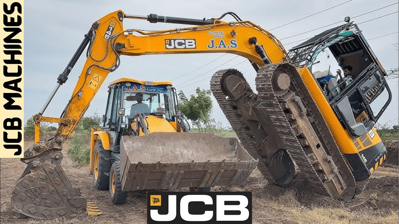 “JCB Machines in Action ️ Different JCBs Together” #jcb #jcbvideo # ...
