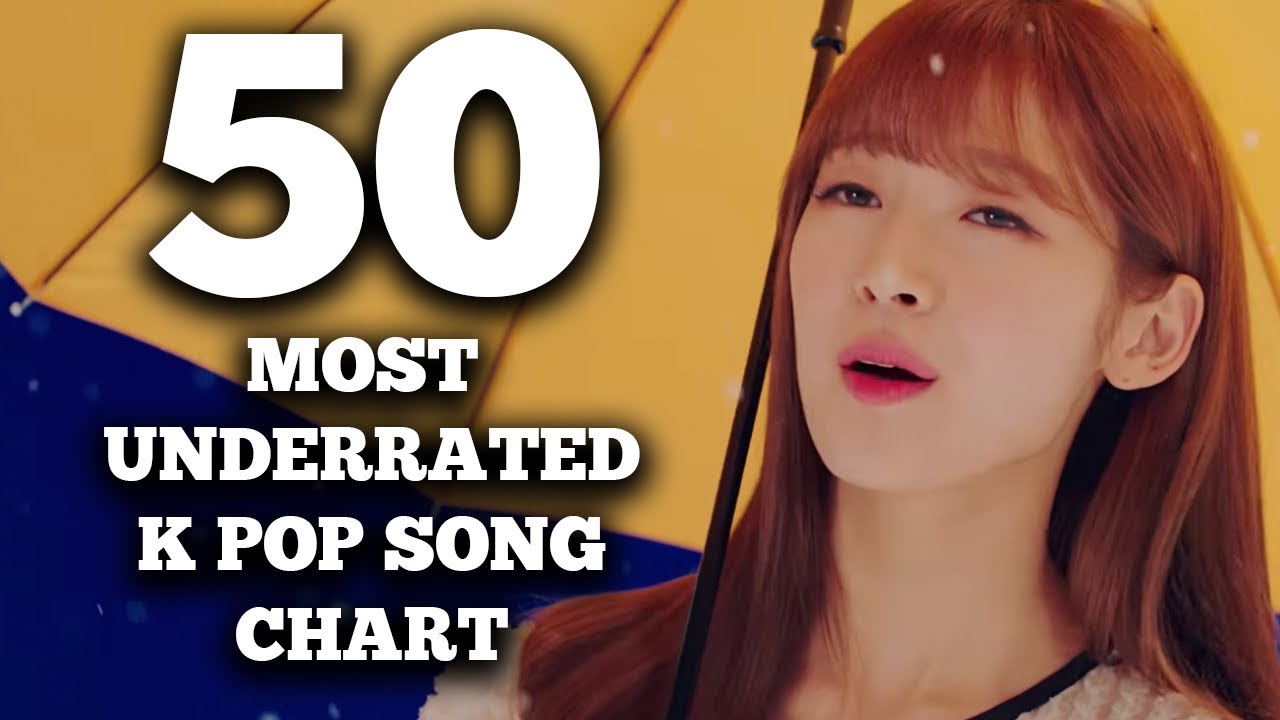 50 Most Underrated K Pop Song Chart (April 2018 - Week 3) - YouTube