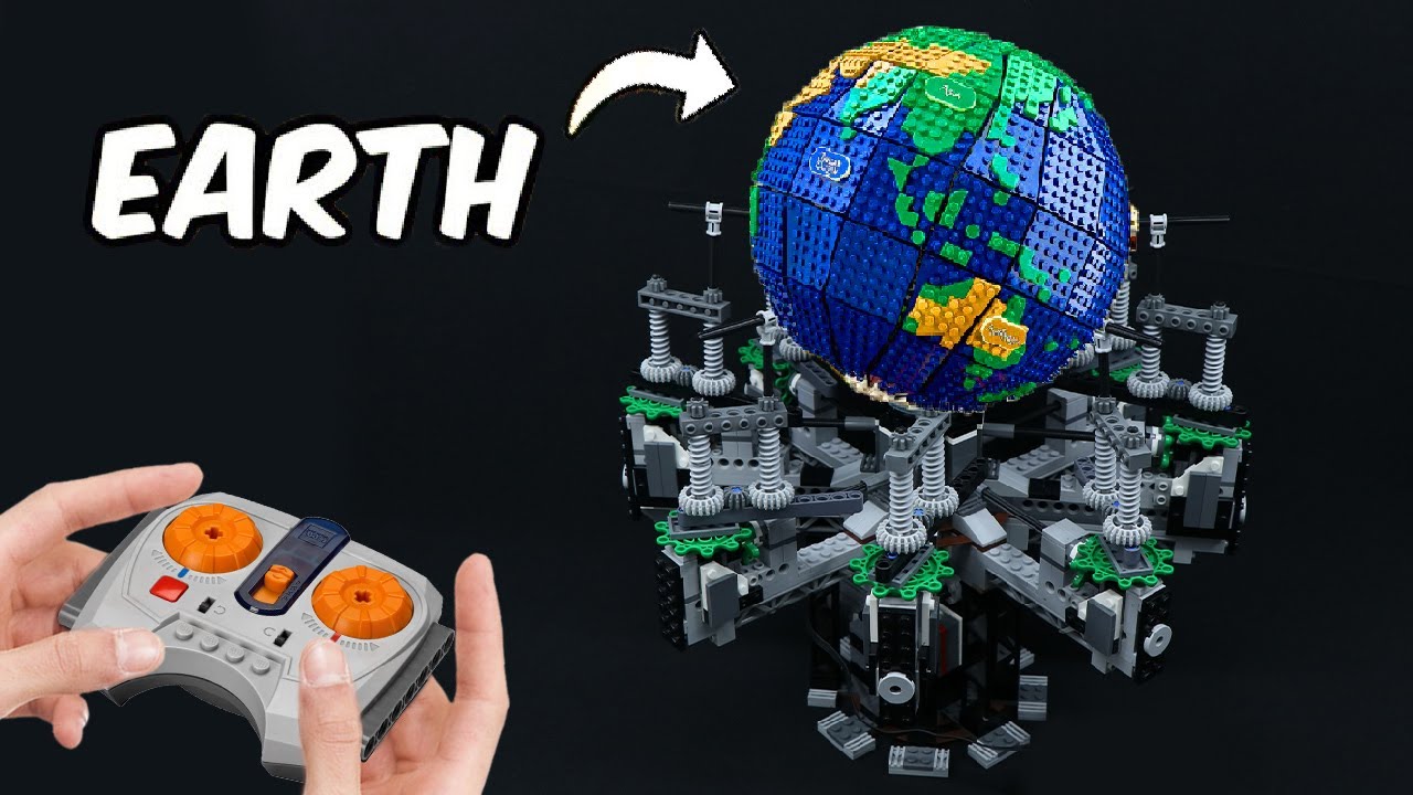Build a Exploding Earth - Tips and Crafts | How Legos - YouTube