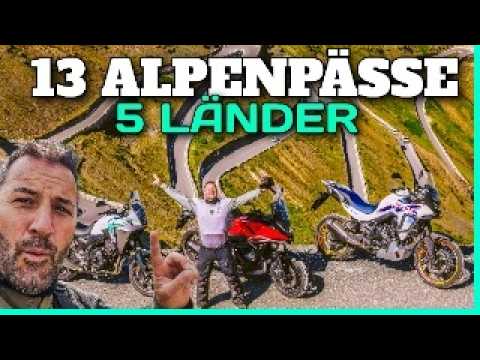 Honda 5 Länder Alpen Tour