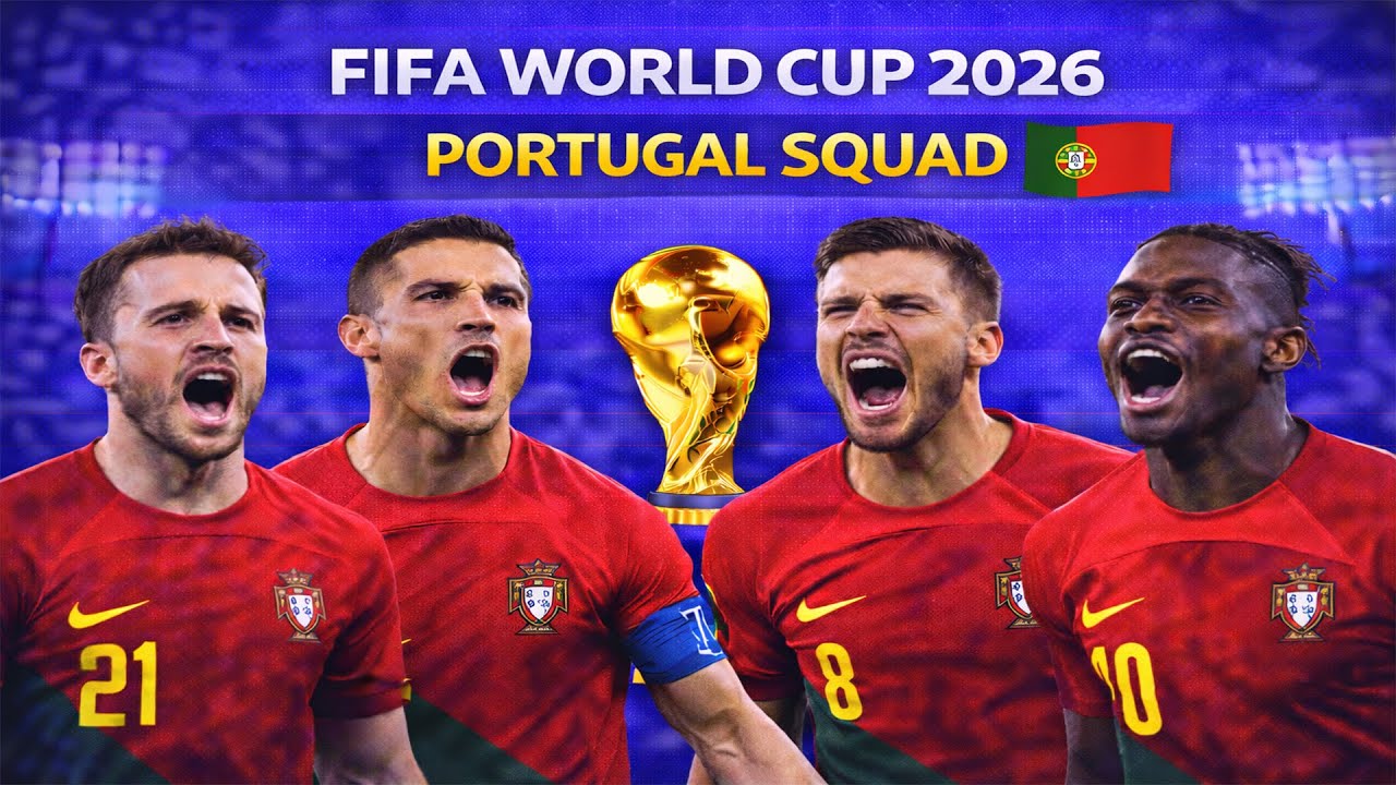 Portugal Squad for FIFA World Cup 2026 🇵🇹 | Full Team & Star Players ...