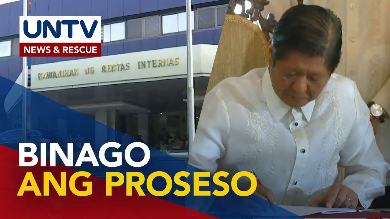 Batas para gawing simple ang proseso ng pagbabayad ng buwis at ...