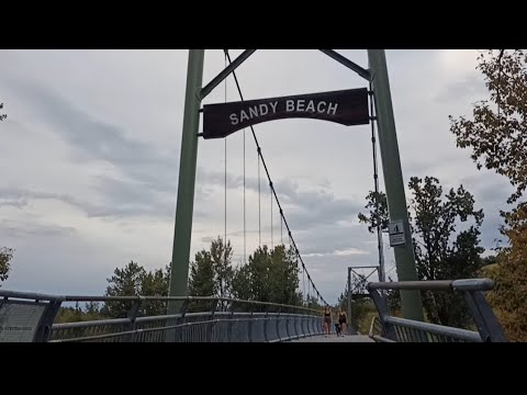 Sandy beach #calgary #alberta #canada #weekend - YouTube