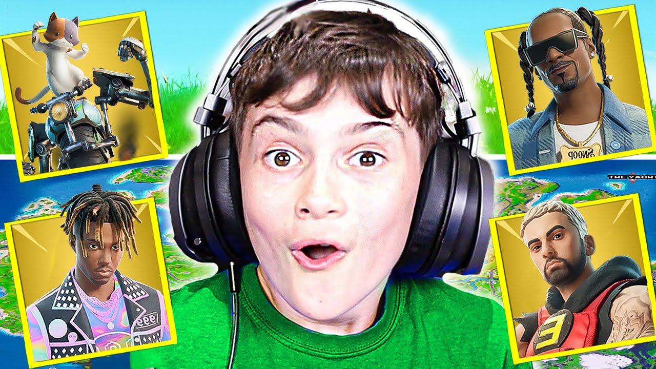 Pretending To Be EVERY Chapter 2 Remix Mythic Boss! - YouTube