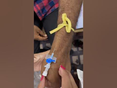 Intravenous cannulation | how to insert IV cannula techniques - YouTube