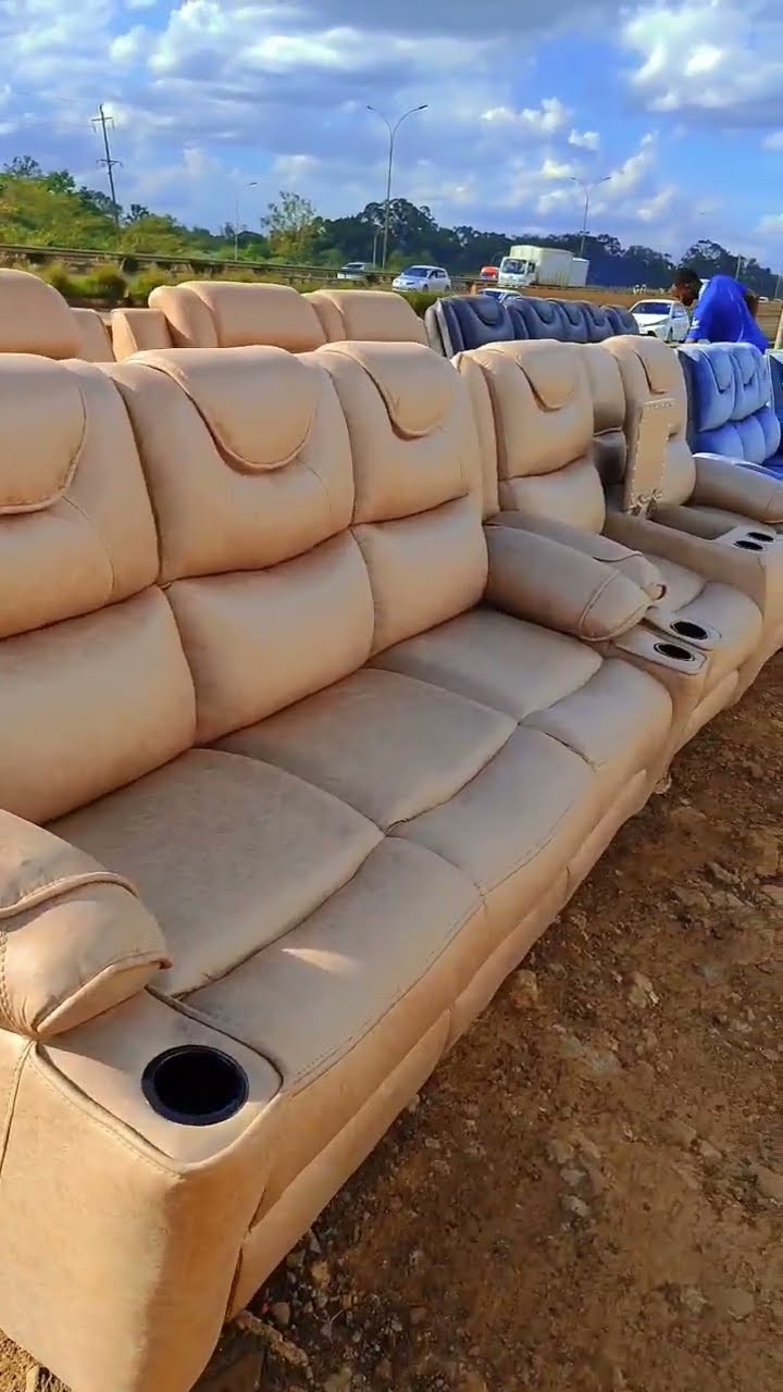 Modern Semi Recliner sofa sets. - YouTube