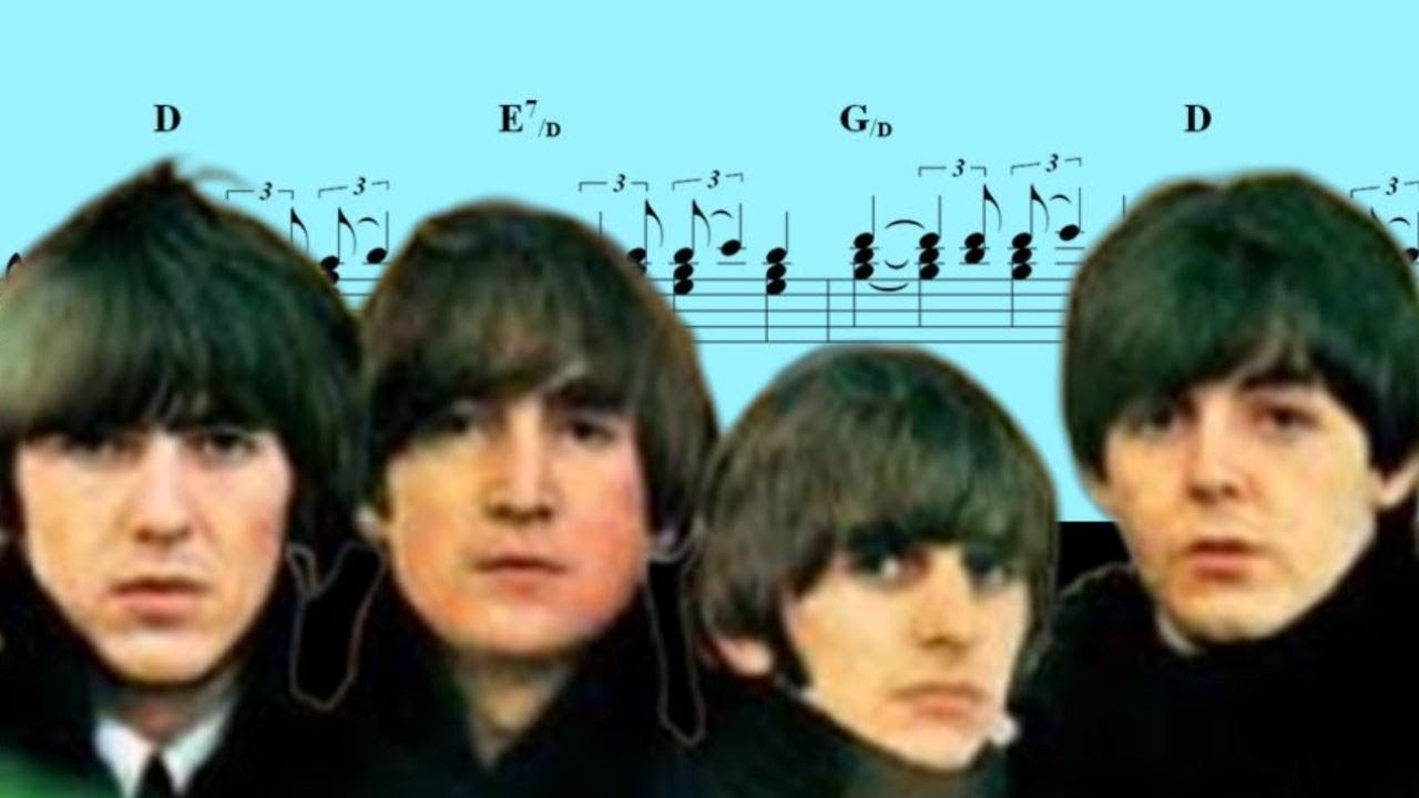 Chords for Eight Days A Week (The Beatles) - YouTube