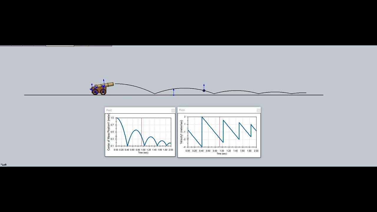 Cannon Simulation Animation using Solidworks Software (summer 2023) - YouTube