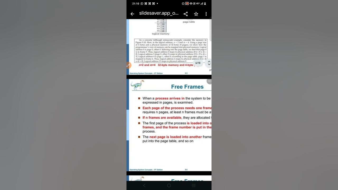 Paging concepts in OS - YouTube