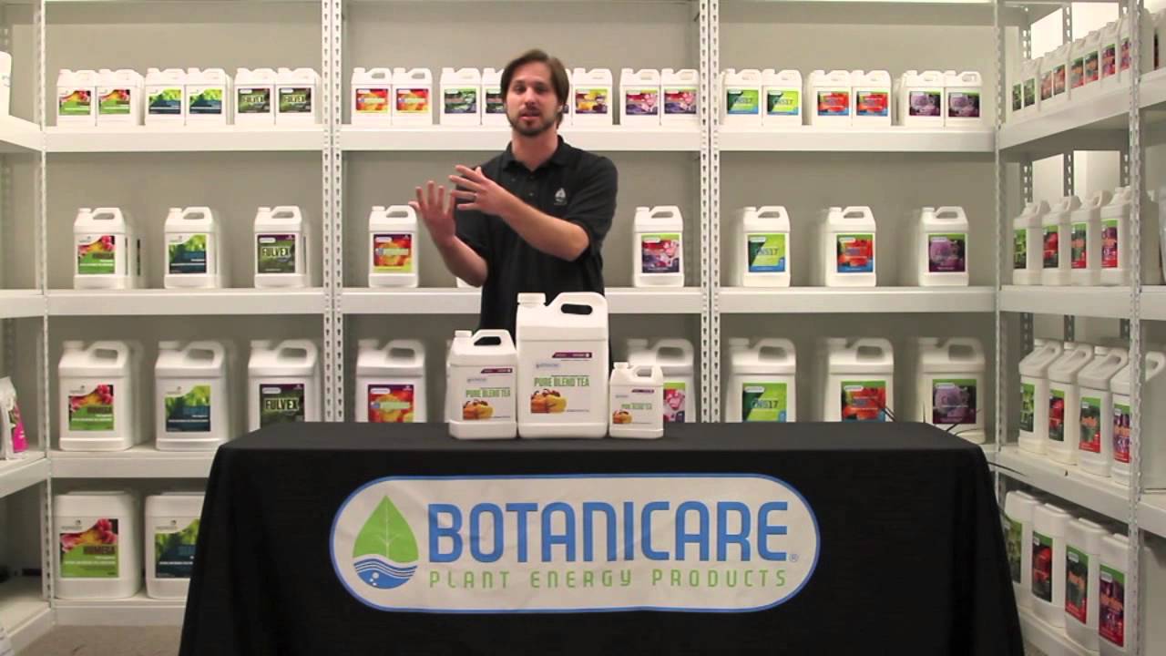 Botanicare Pure Blend Tea Video - YouTube
