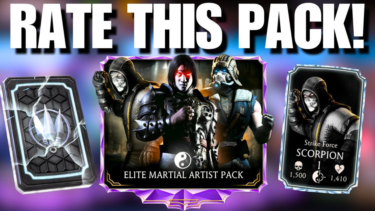 MK Mobile. Elite Martial Artist Pack Opening! Rate This Diamond Pack ...