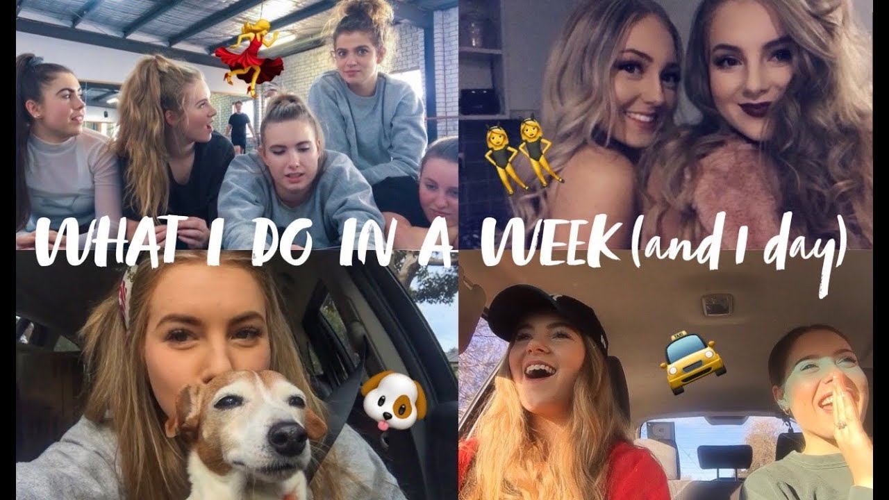 WHAT I DO IN A WEEK (and 1 day) || Maddison Rose - YouTube