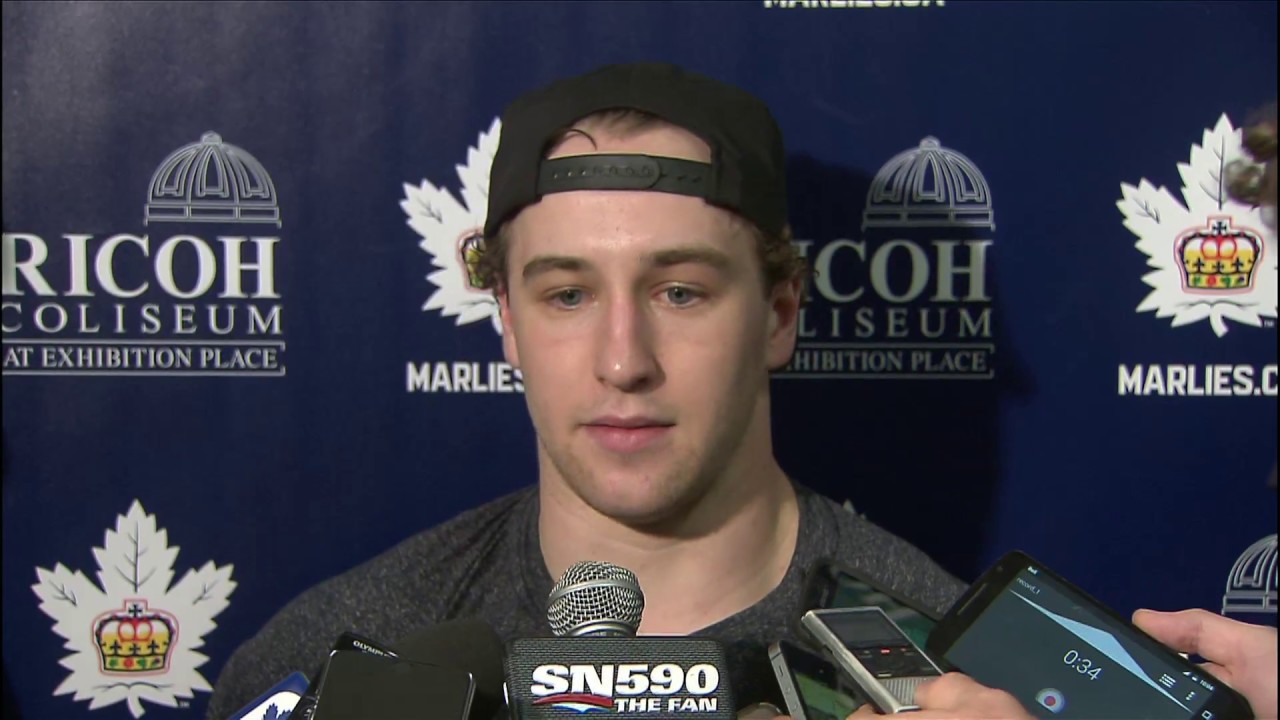 Marlies Post-Game: Brendan Leipsic - April 26, 2017 - YouTube