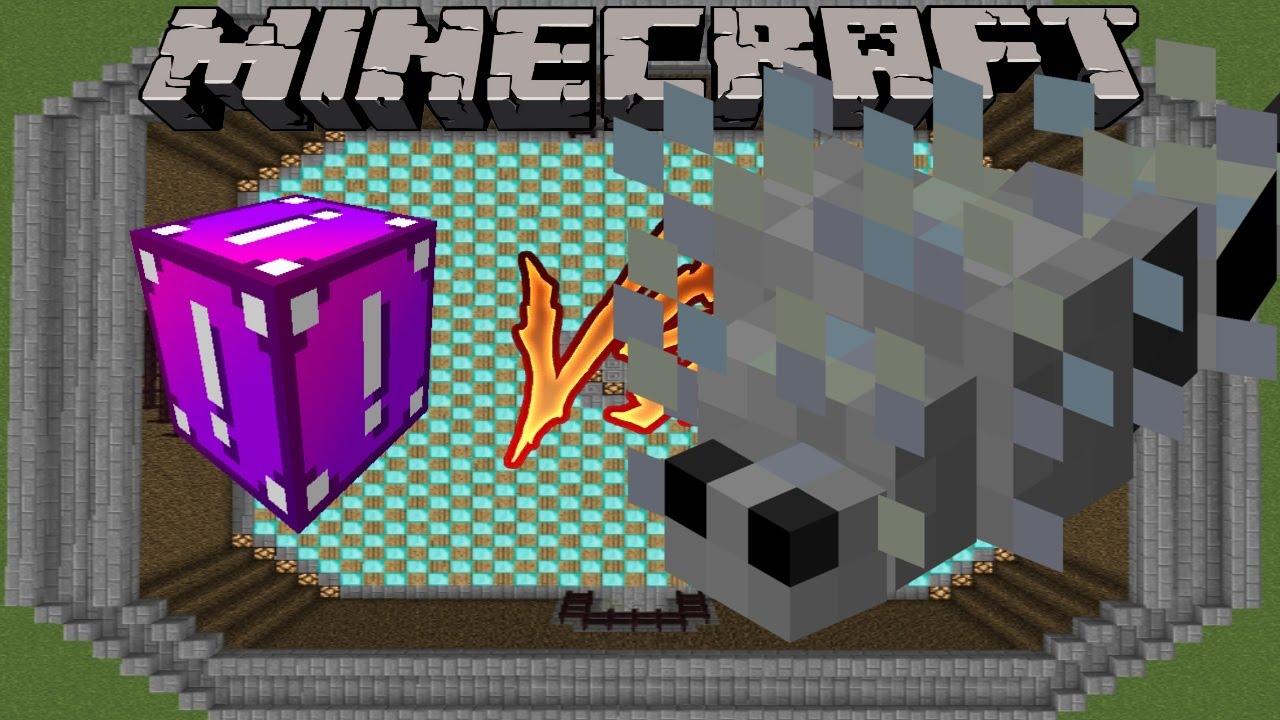 Minecraft - OMEGAFISH - LUCKY BLOCK CHALLENGES - YouTube
