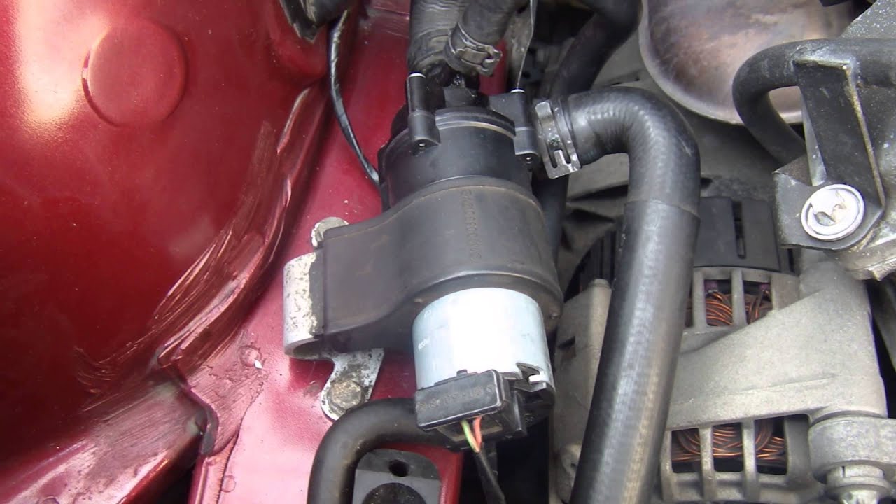 W210 Bad recirculation pump. After replaced brand-new pump. - YouTube