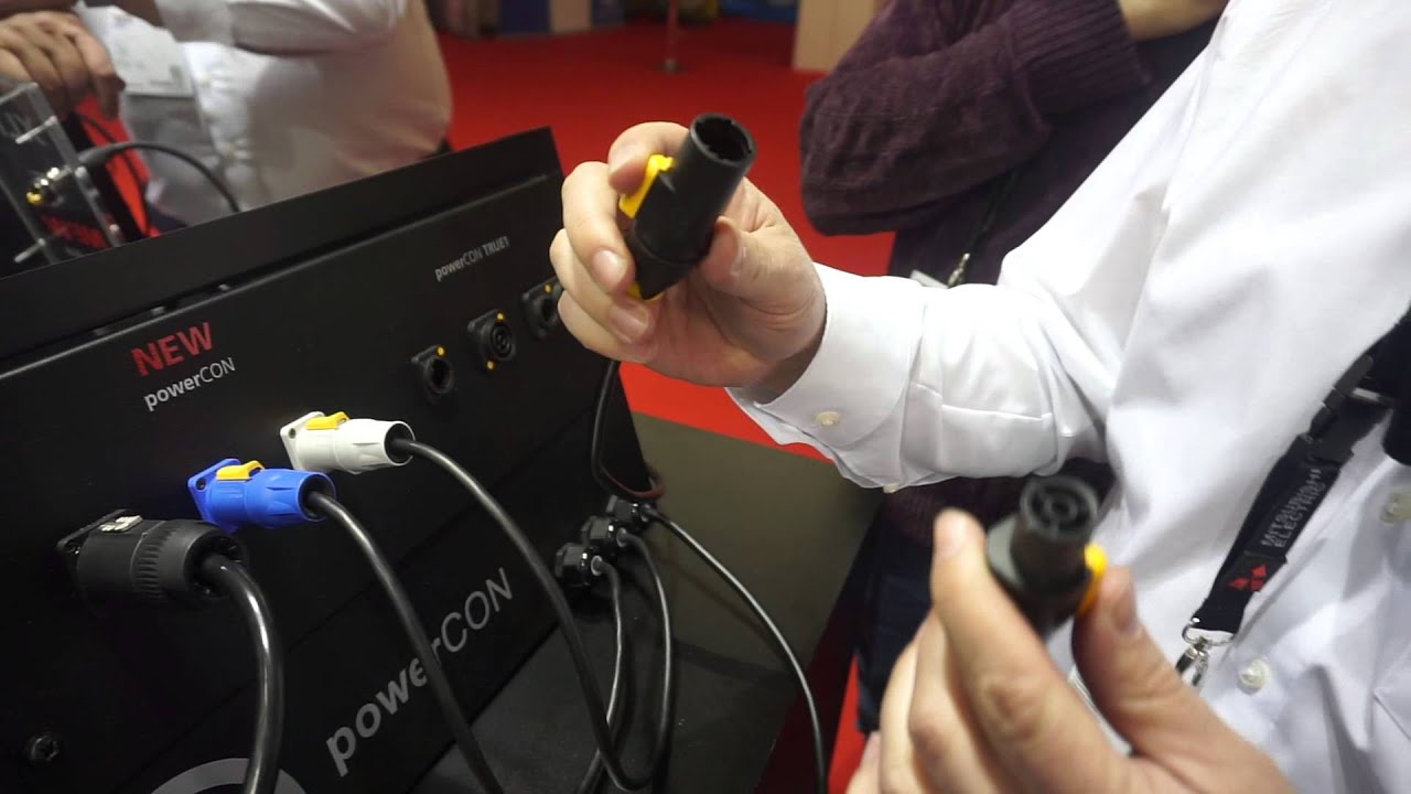 Neutrik's powerCON Explained - ISE Show 2016 - YouTube