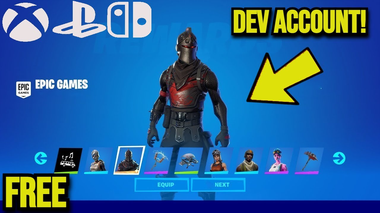 How To Get A DEV ACCOUNT On Console *Fortnite* (2025) *EZFN/ NL Hybrid ...