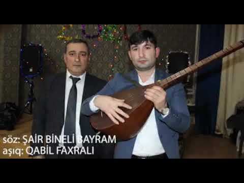 ŞAİR BİNƏLİ BAYRAM. AŞIQ QABİL FAXRALI. ANAMDIR MƏNİM.