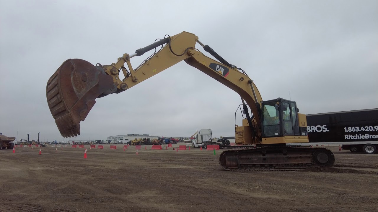 2014 Caterpillar 328DLCR Hydraulic Excavator L66 13 0821 - YouTube