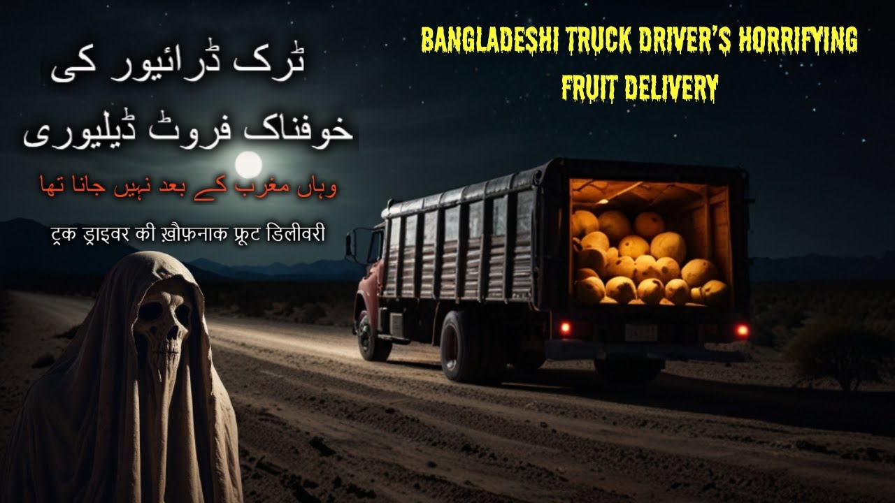 Creepy TRUE Fruit Delivery at Night Horror Story I TRUE Scary Truck ...