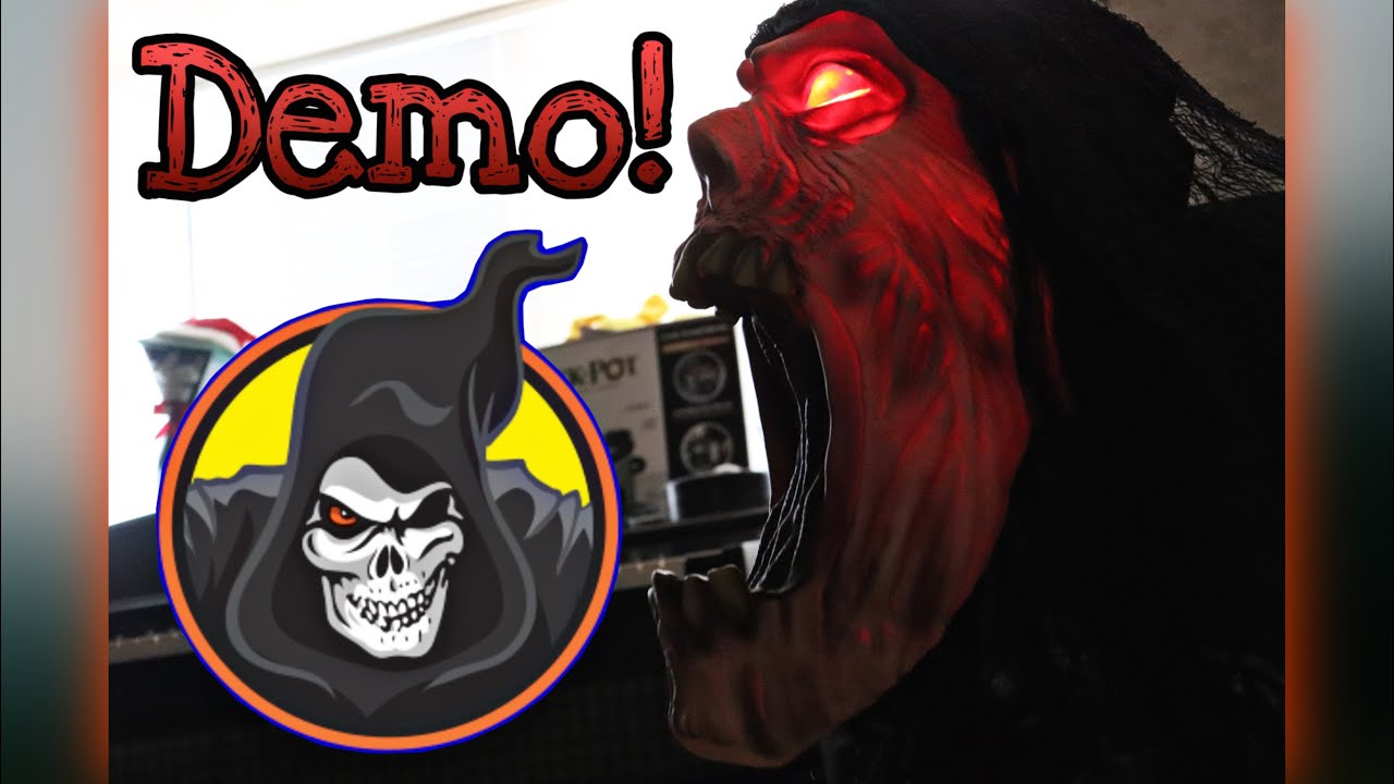 Spirit Halloween Nightcrawler Demo! - YouTube