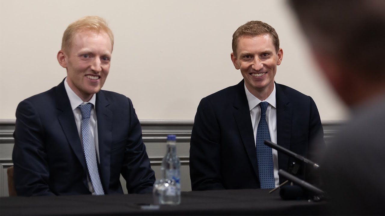 First press conference: Alexander and Christoffer Reedtz - YouTube