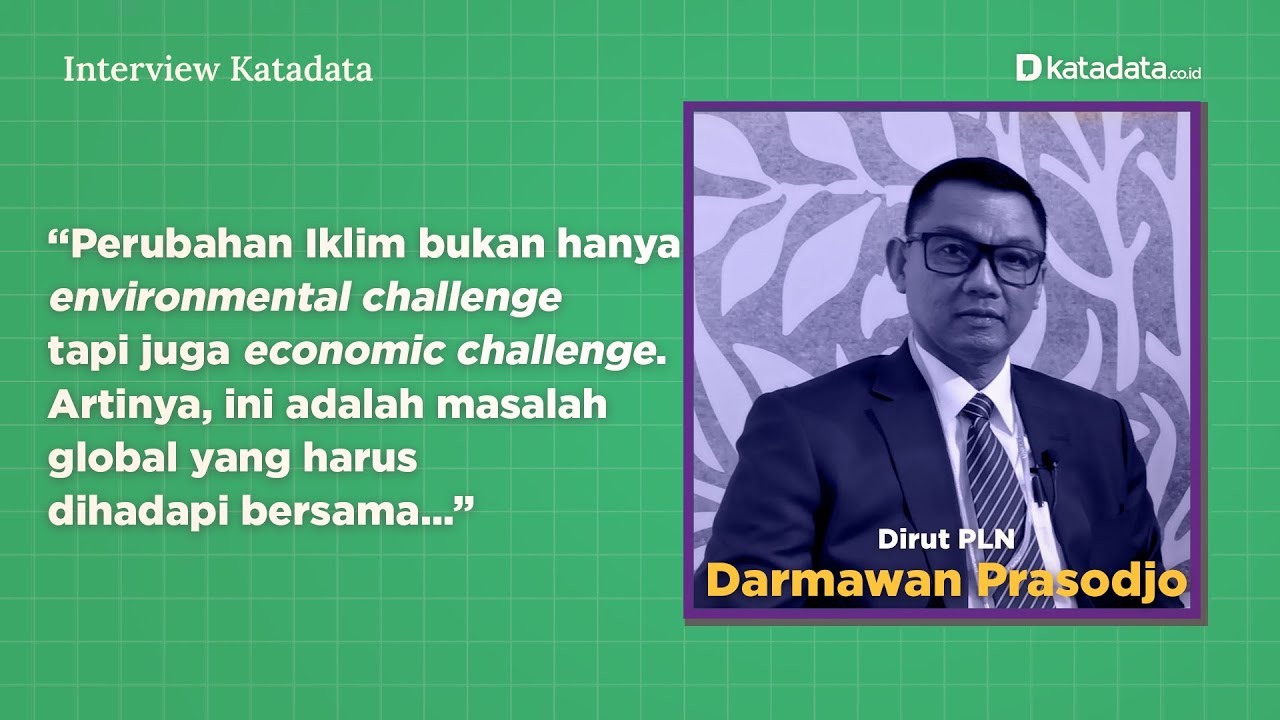 Darmawan Prasodjo: Di Masa Depan, Energi Bersih Akan Murah | Katadata ...