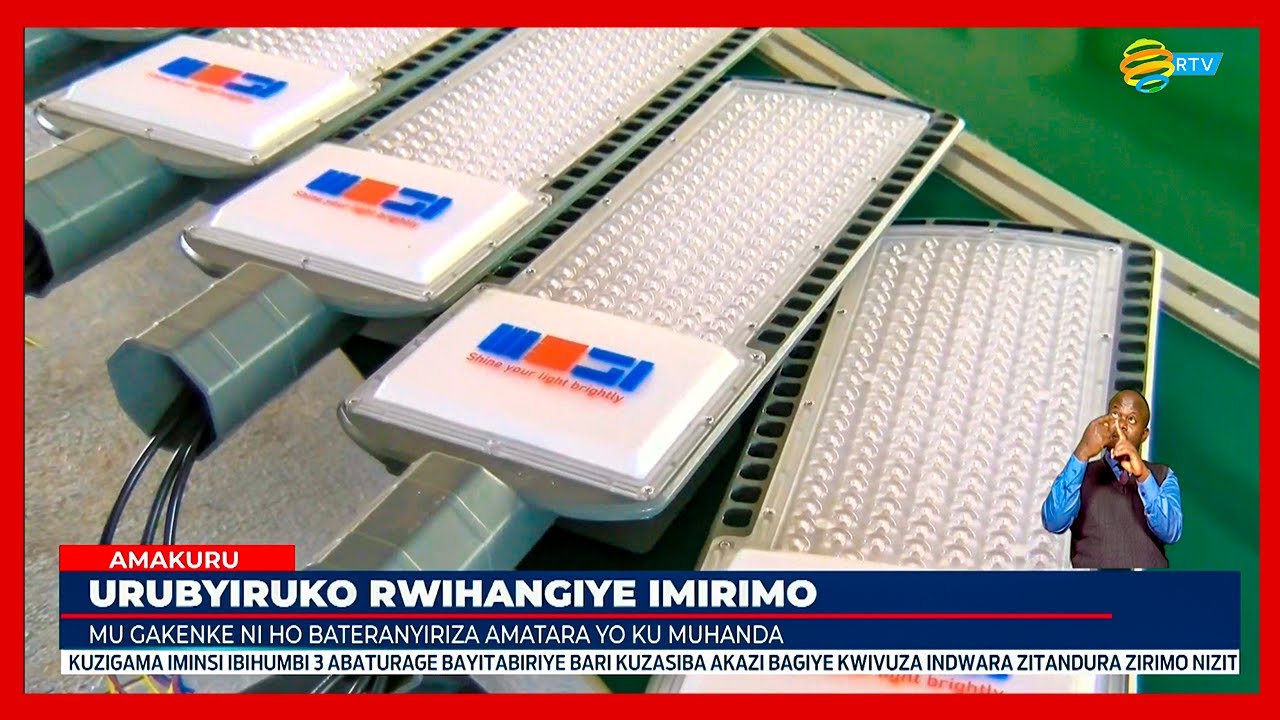 Gakenke: Urubyiruko rwishyize hamwe rukora uruganda rw'amatara - YouTube