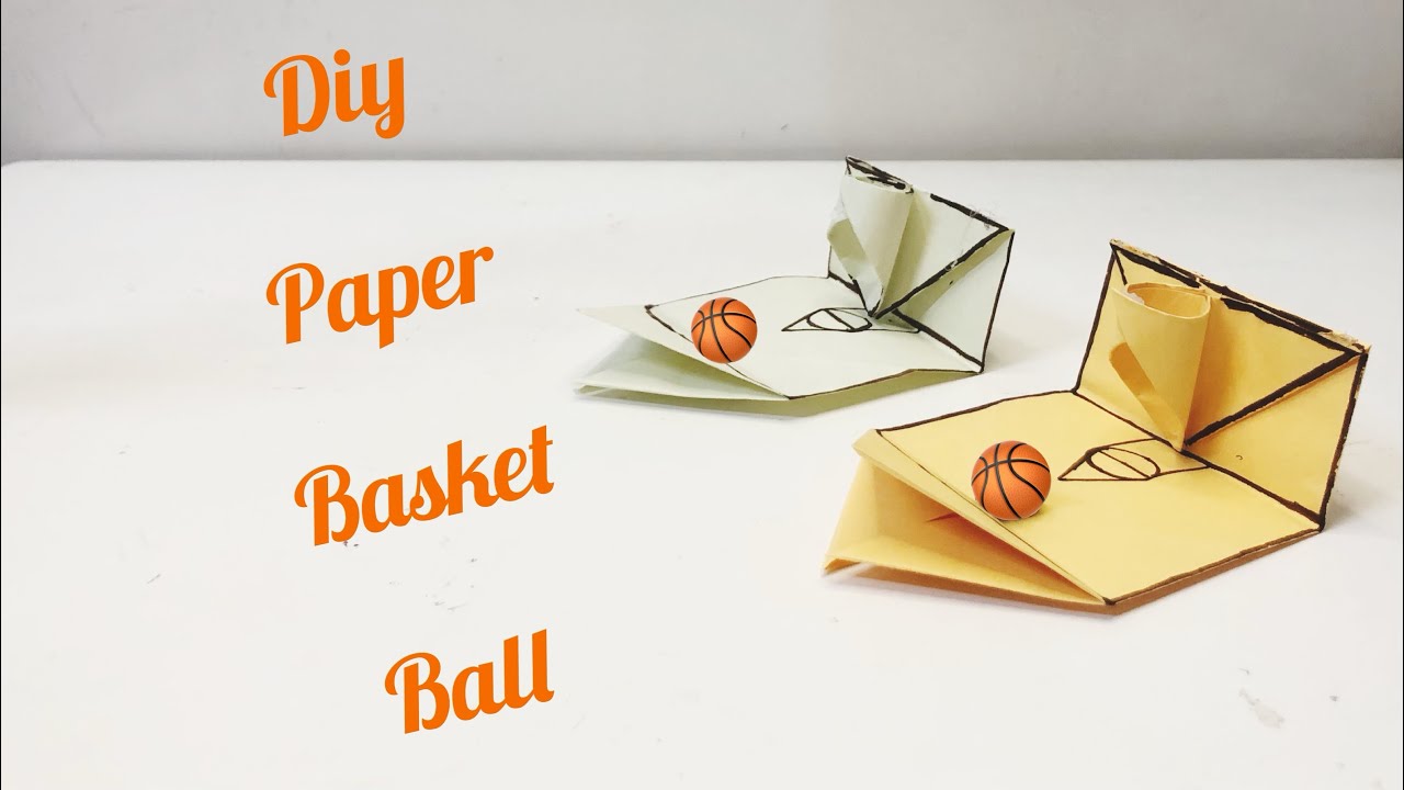 Diy Paper Basket Ball Game\By Zehra’s Creation #diy #craft # ...