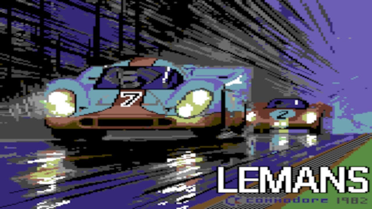Longplay Of Commodore 64 Game "LeMans" Using Cartridge & Paddle ...