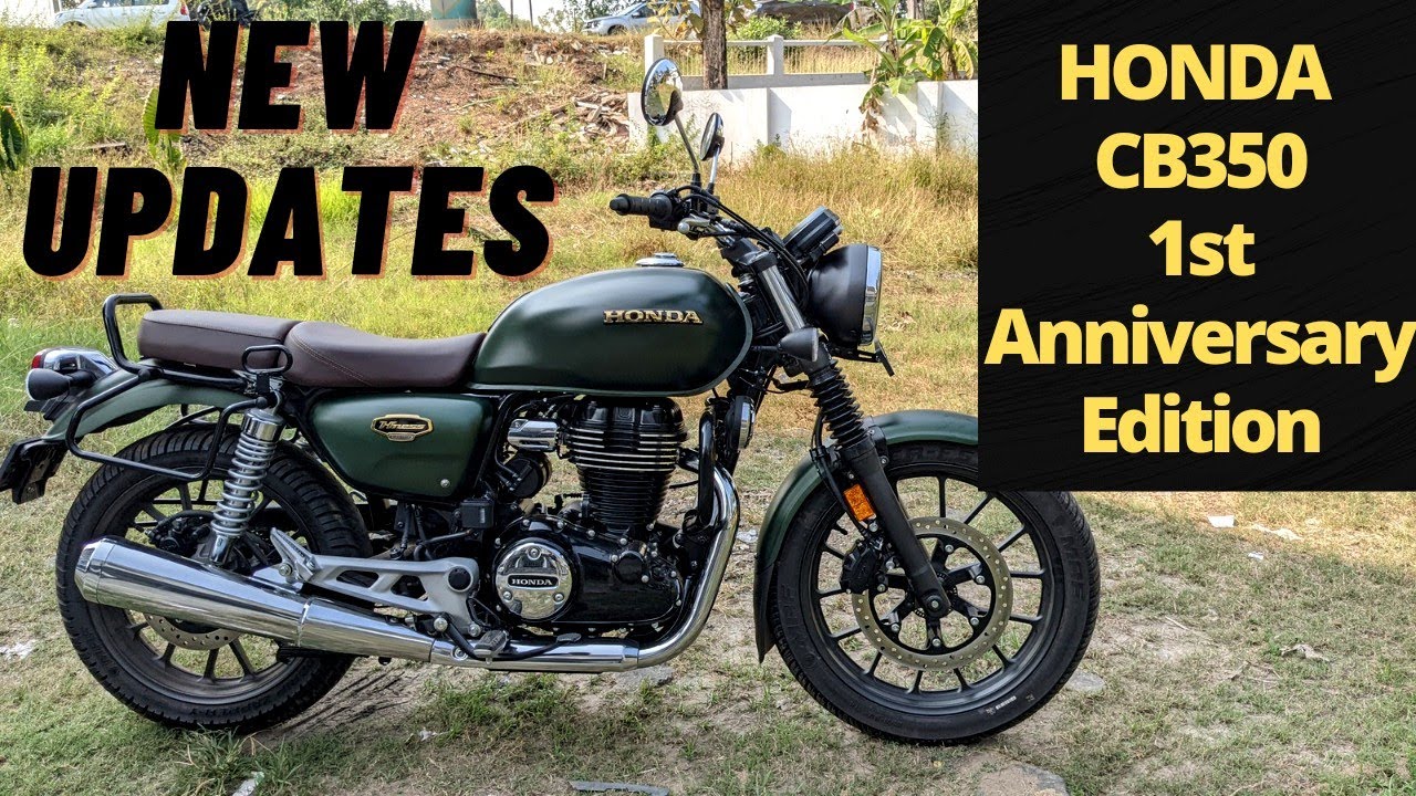 Honda CB350 1st Anniversary Edition | CB350 New Updates | #CB350 ...
