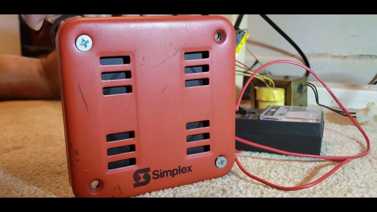RARE! Simplex 2901-9553 Test! LOUD!! - YouTube