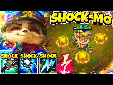 TEEMO BUT MY POISON SHOCKS YOU AND IT'S 100% BROKEN! (TRIPLE-ZAP SROOMS)