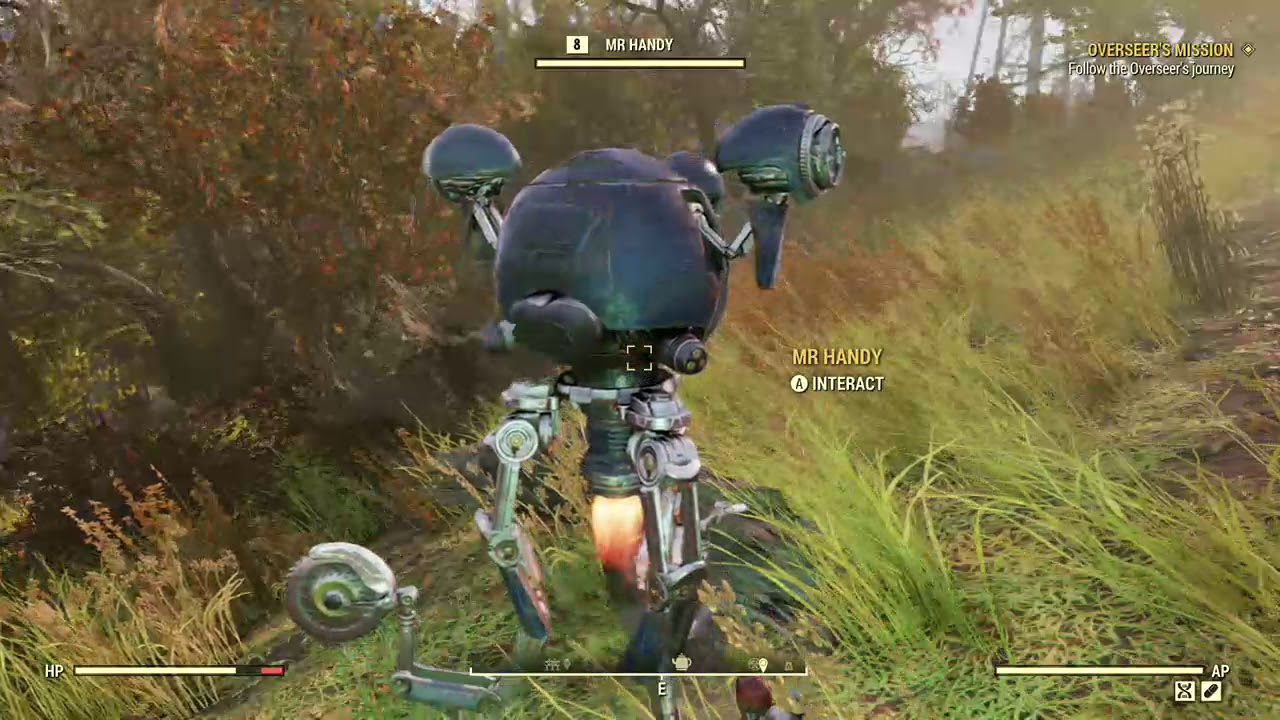 "Scared Mr. Gutsy" - Fallout 76 Random Encounters - YouTube