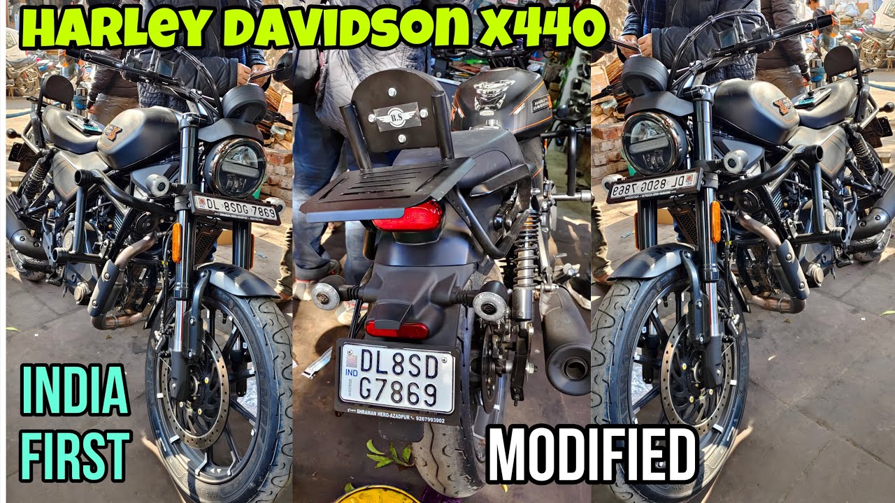 Harley-x440 Modification | x440 modified | x440 accessories - YouTube