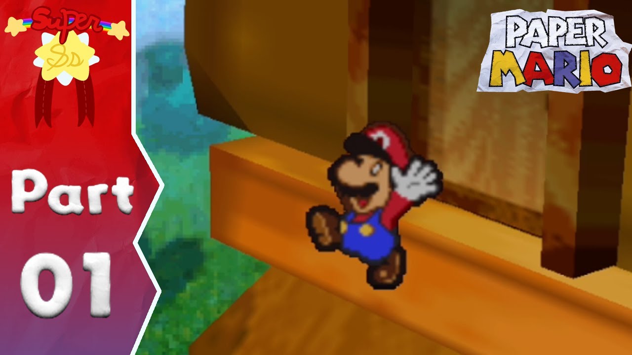 Paper Mario - Part 1: The Start Of A Wonderful Journey - YouTube