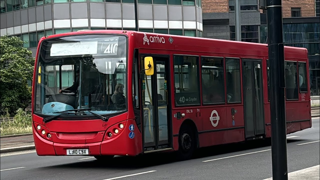 2 Croydon Buses are 367 & 410 on (Enviro200 only) - YouTube