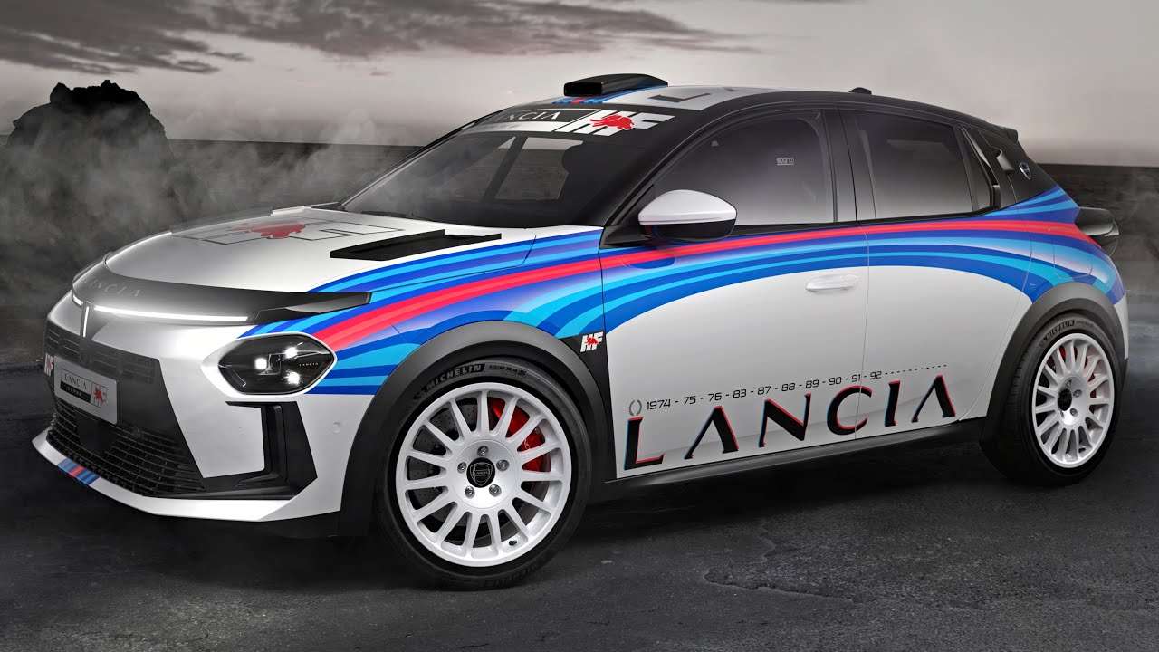 Lancia is Back to Rally with the New Ypsilon Rally 4 HF ! - YouTube