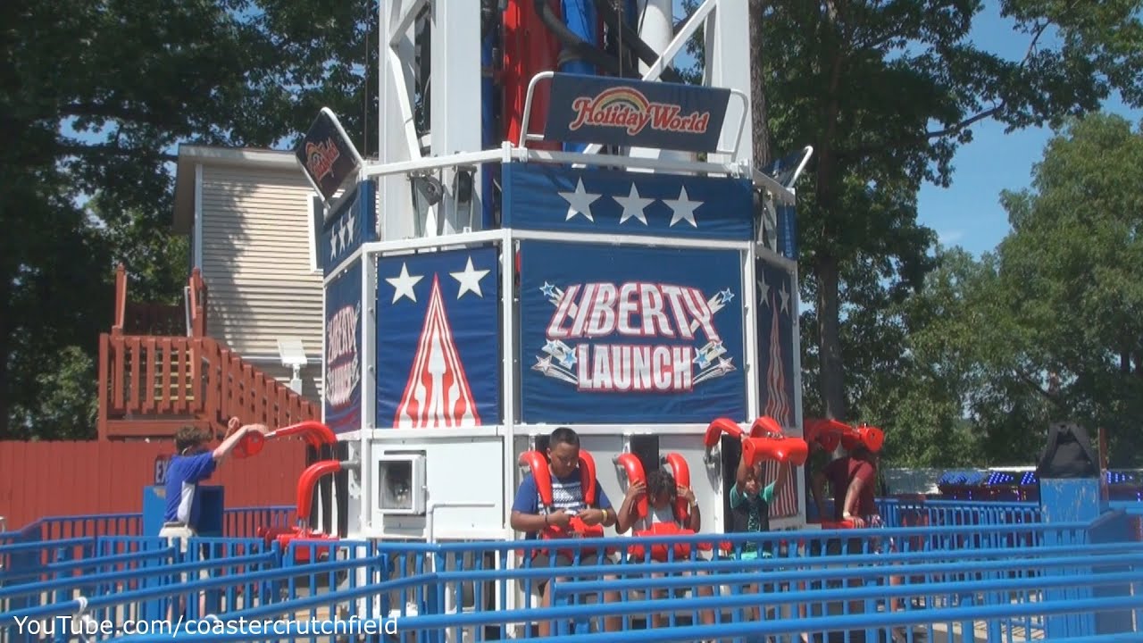 Liberty Launch (HD POV) Holiday World - YouTube