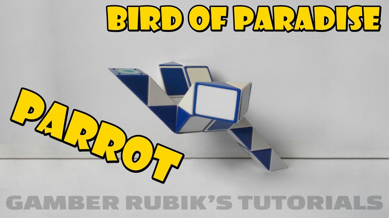 Rubik's Twist 24 - Parrot or Bird of Paradise - YouTube