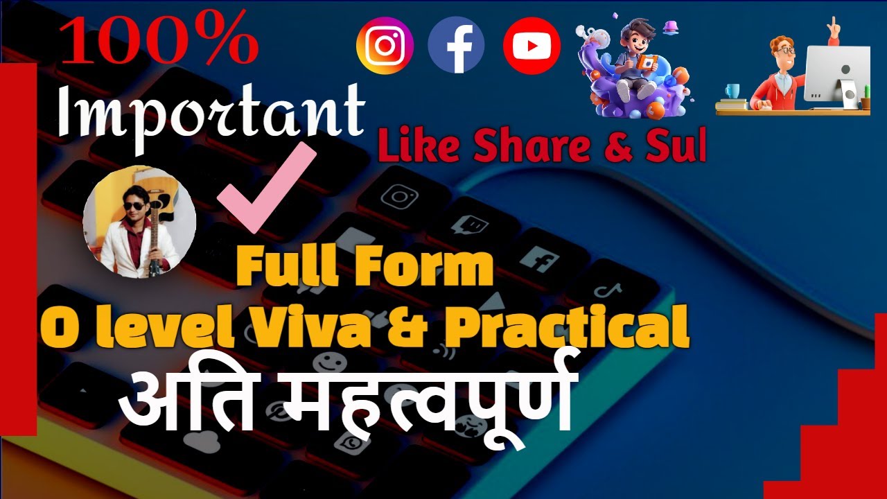 All Full Form For O Level Viva And Practical With Explanation Itci Computer Institutions Hardoi
