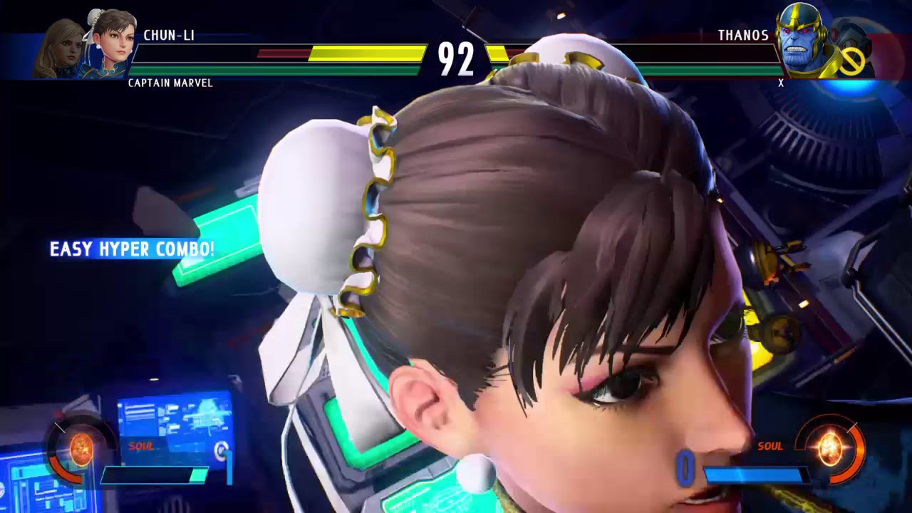MARVEL VS. CAPCOM: INFINITE Captain Marvel & Chun-Li Playthrough - YouTube