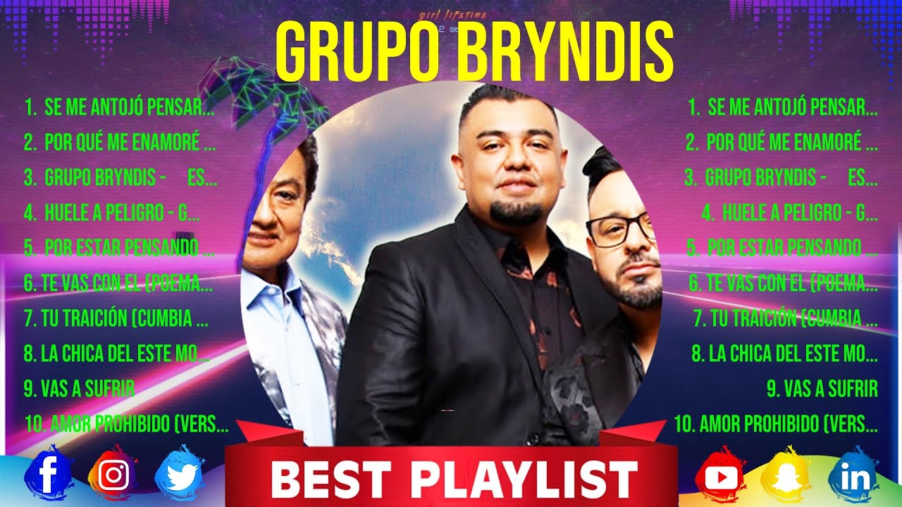 G R U P O B R Y N D I S ~ Mix Grandes Sucessos Románticas Antigas De G