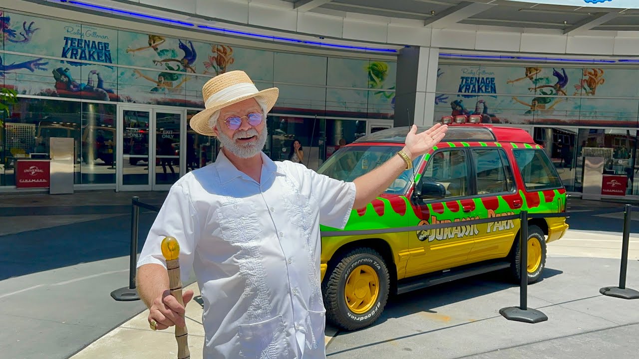 Jurassic Park John Hammond Rare Character Meet and Greet at Universal ...