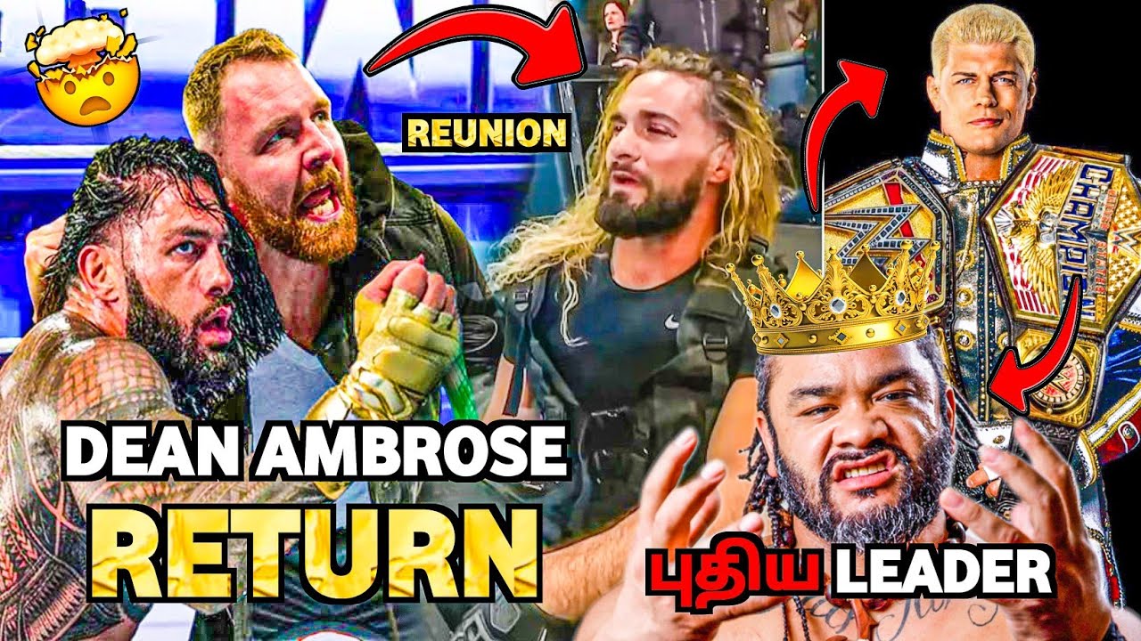Dean Ambrose Wwe Return 😃, Bloodline 2.O New Leader, Cody Double ...